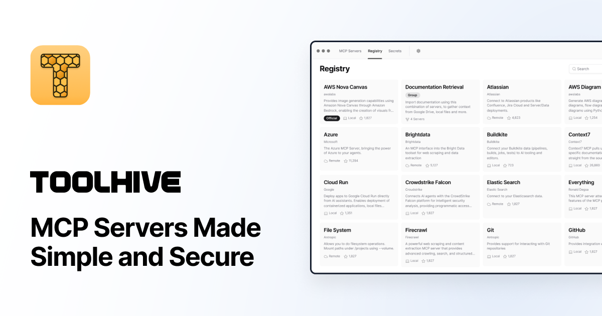 ToolHive – Secure, Simple MCP Server Platform